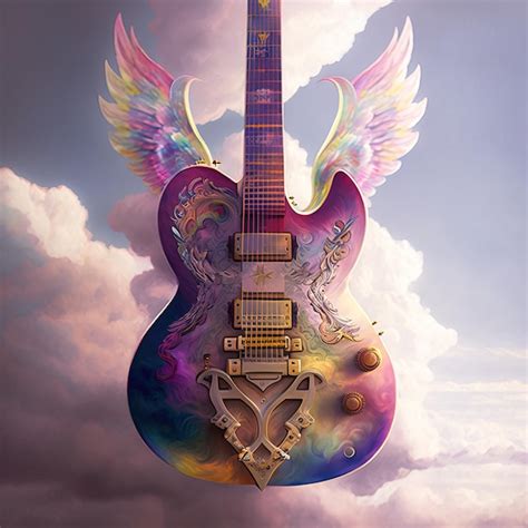 Guitar Angel Wings Pictures Freepik