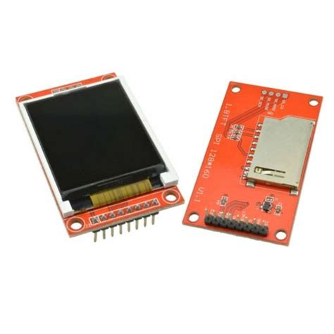 18 Inch Lcd Display 128x160 Tft Spi Sd Card Module Avr Pic Arm Stm32 St7735 Ebay