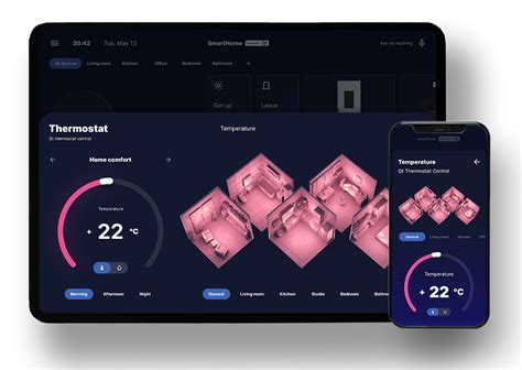 Smart Home Demo Connected Appliances Qt