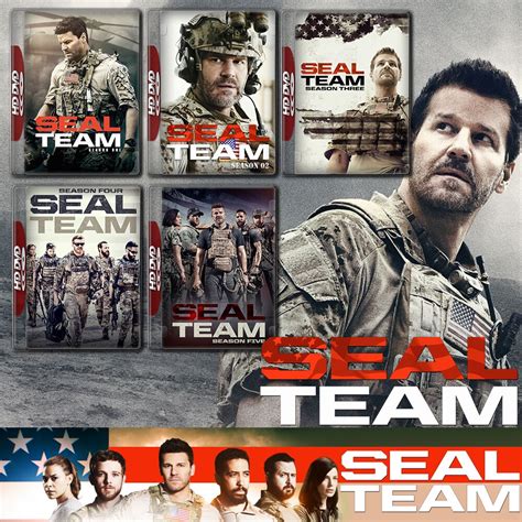 Seal Team Season 1 5 Dvd ซีรี่ย์ฝรั่ง มาสเตอร์ พากย์ไทย Shopee Thailand