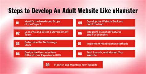 Steps To Develop An Adult Website Like XHamster In