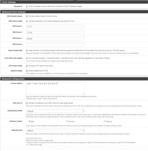 Everything But Pfsense Web Gui Works When Connected Via Ovpn Netgate