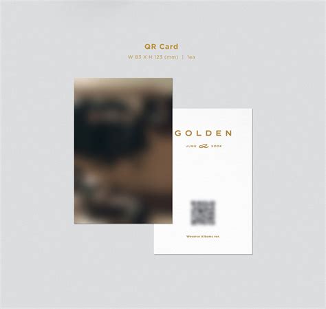 Jung Kook Golden официален албум Weverse Albums Ver Kstore