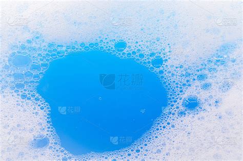 泡沫白色泡沫的洗衣粉