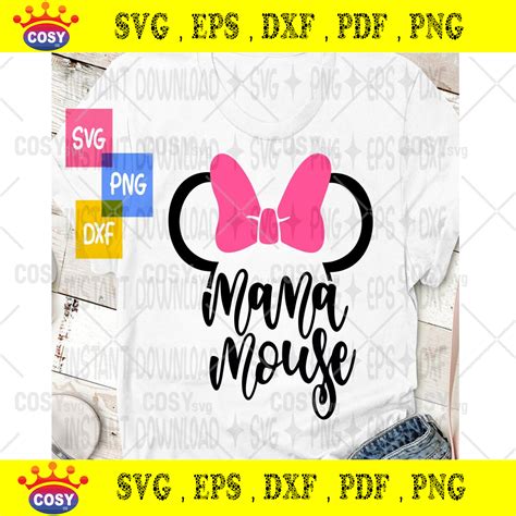 Mama Mouse Svg Mommy Mouse Svg Mouse Svg Minnie Svg Check More At