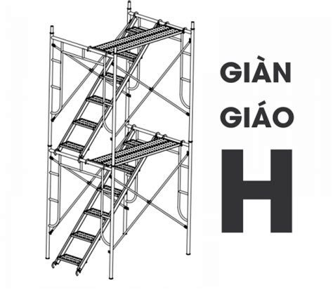Các loại giàn giáo chữ H Thiết bị hỗ trợ xây dựng Thuê giàn giáo