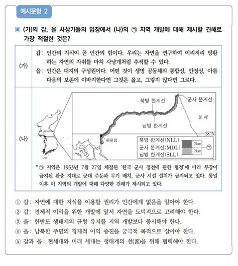 평가원 통합사회·통합과학 예시문항 공개2028학년도 수능 도입