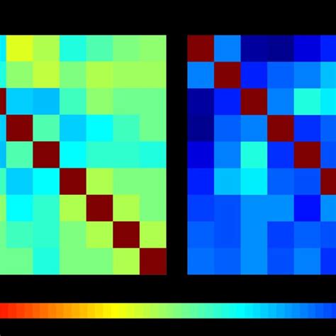 Appearance Affinity Matrices Using Pca And Pls Each Element Of These