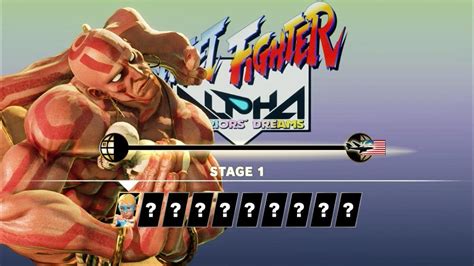 SFV AE Dhalsim Arcade Mode Full Street Fighter Alpha Path YouTube