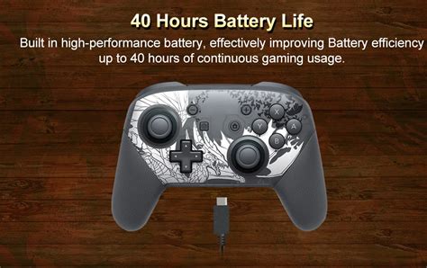 Black Pro Manette De Jeu OLED Lite Pour Nintendo Switch Pro Manette