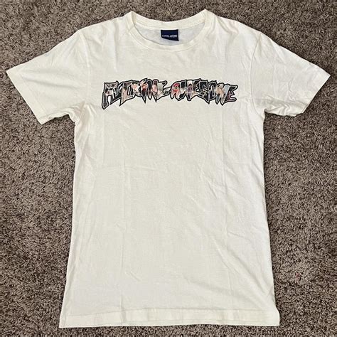 Fucking Awesome Dash Snow Stamp Logo Tee 2009 Depop
