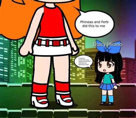 Stacy Encounters Giant Candace By Jedipat On Deviantart