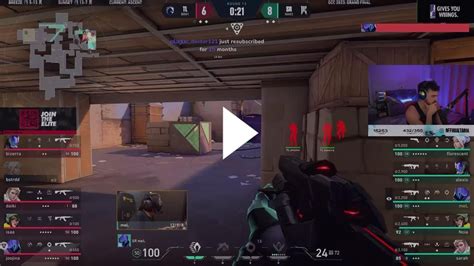 Sr Florescent Has A Flusha Moment In Valorant Champions Finals R