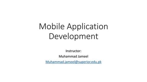 Android User Interface Pptx