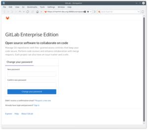 GitLab Accounts Charmm Dev