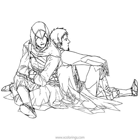 Assassins Creed 2 Coloring Pages