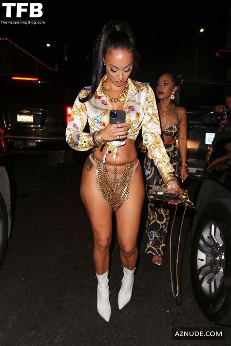 Draya Michele Sexy Seen Showing Off Her Hot Booty At Drakes Birthday