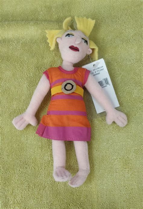 Rugrats Angelica Cynthia Doll Plush 1997 Nickelodeon Viacom Vintage