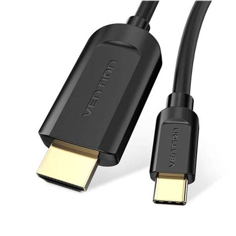 Vention Type C To HDMI Cable 2m Black VEN CGUBH Dataworld Kenya