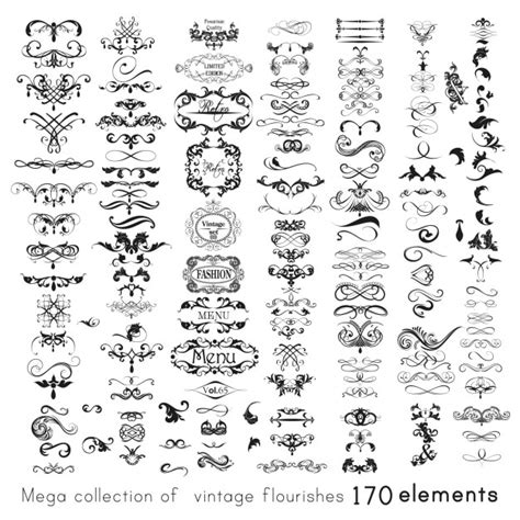 Vetores E Ilustrações De Ornament Elements Para Download Gratuito Freepik