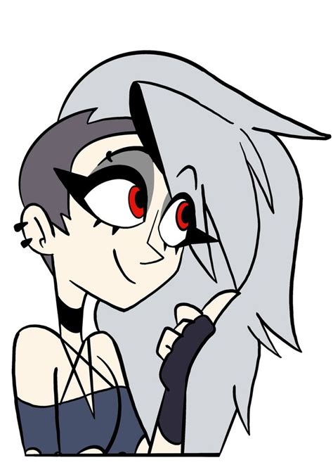 Helluva Boss Loona Human Form By Akumanosenshi Redbubble In 2024