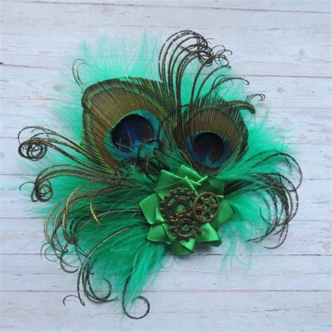 Peacock Fascinator Etsy