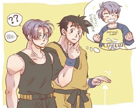Trunks Gohan Dragon Ball Artwork Dragon Ball Dragon Ball Z