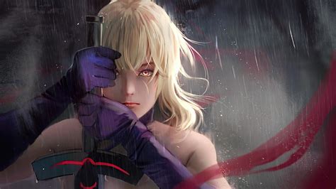 Fate Saber Alter Fanart Pic Potatos