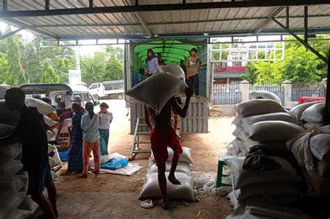 မင်းဘူးမြို့တွင် ပဲတီစိမ်း တစ်နေ့လျှင် တင်း ၁၀၀၀၀ ကျော် ဝင်ရောက်သော်လည