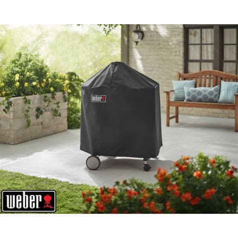 Housse Weber Performer premium Ø cm à charbon SERRES ET ABRIS