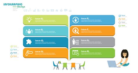 단계 옵션 웹 사이트 Ui 앱 비즈니스 프리젠 테이션에 대한 인포 그래픽 템플릿을 요소입니다 인포그래픽 템플릿 스톡 일러스트레이션 인포그래픽 스톡 일러스트 레이션 개요 성인