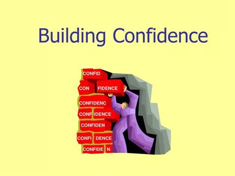 Ppt Building Confidence Powerpoint Presentation Free Download Id 2988567