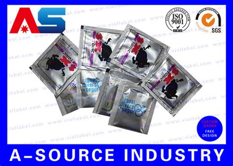 Male Sex Condom Package 11c Aluminum Foil Vacuum Sealer Bag Iso9001