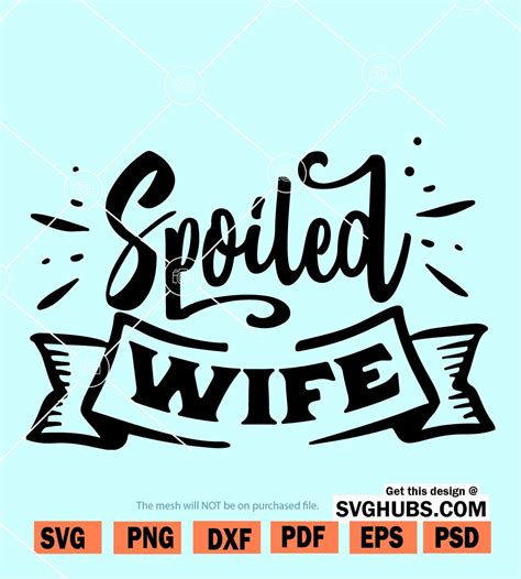 Wifey Svg Wife Svg Wedding Ring Svg Hand Lettered Svg