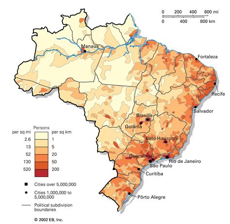 Brazil Urbanization Megacities Migration Britannica