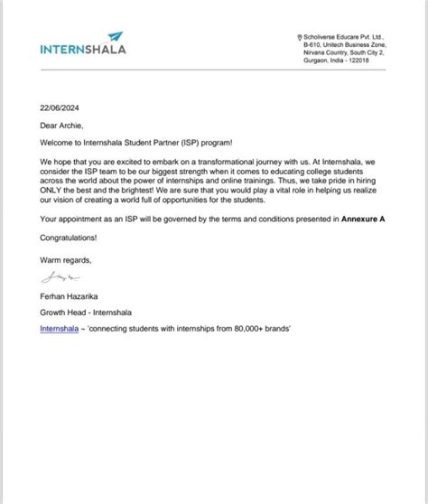 Archie Dhondiyal On Linkedin Newbeginnings Isp Internshala