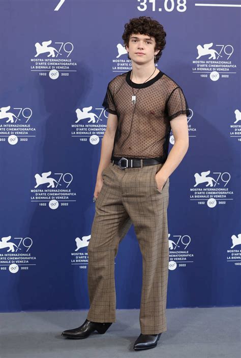 Celine Noah Jupe In Celine Homme At The Th Venice International Film
