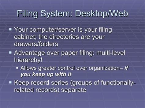 Electronic Records Management PPT