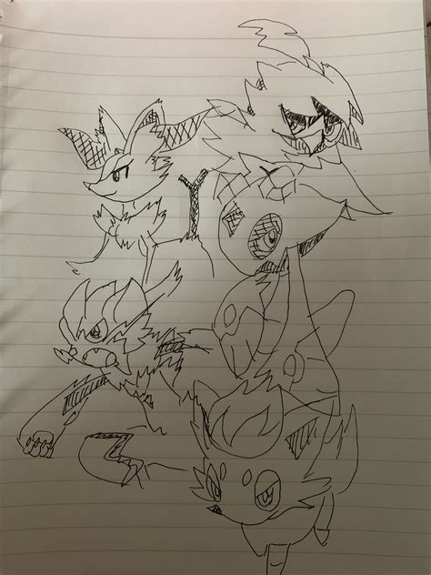 ゆう Re Zel On Twitter 好きなポケモン5匹あげると趣味がわかる 6匹じゃないの！？ そして絵も載せるの？💦 殴り書き
