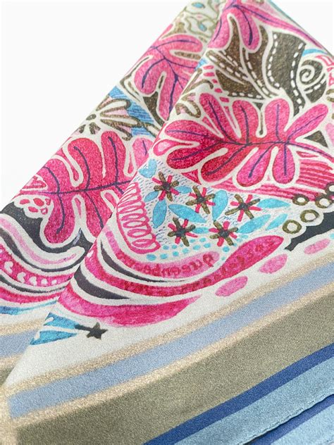 하브다이 실크 Dtp 스카프 제작 4colors 실크메이트