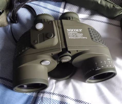 Nocoex 10x50 Hd Military Binoculars With Rangefinder Compass Telescope Nitrogen £7500 Picclick Uk