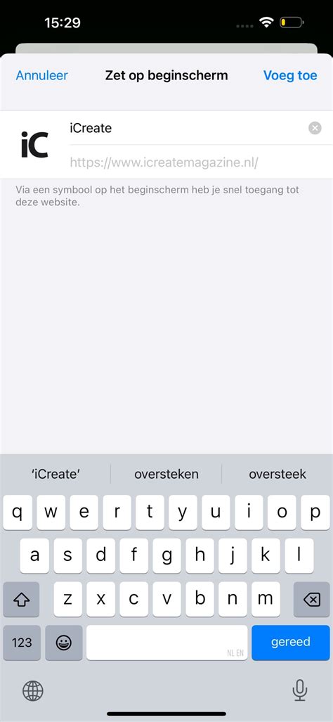 Zo Zet Je Een Safari Website Op Het Iphone Beginscherm Icreate