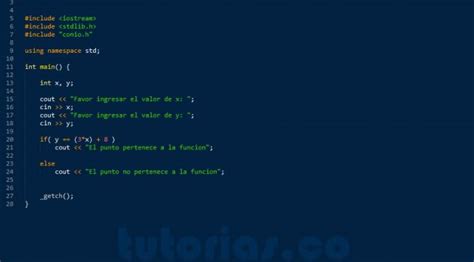 Sentencia If Else Visual C Verificar Punto En Funcion Tutorias Co
