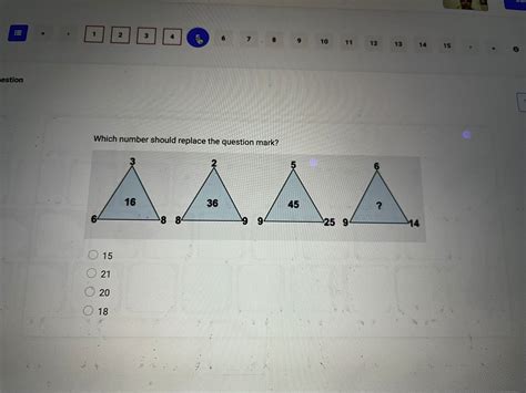 Solved Which Number Should Replace The Question Chegg Com