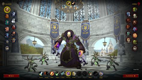 Shadowlands Alpha Build 34714 Character Creation Class Poses Mmo