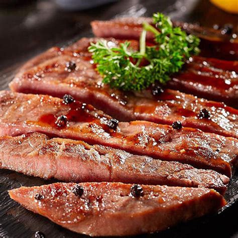 恒都整切黑椒菲力牛排15kg10片儿童牛扒配黑椒酱冷链锁鲜包邮虎窝淘