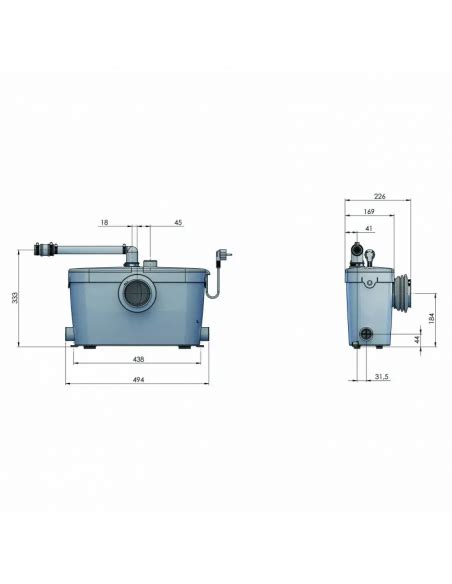 Sfa Sanibroyeur SANIACCESS 3 400w Ø 22 28 32 Mm