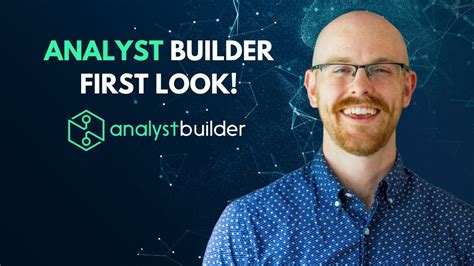 First Look At Analyst Builder The All In One Platform For Data