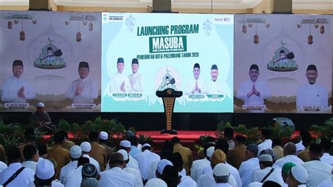 Pemkot Palembang Luncurkan Program Masuba Berikan Insentif Rp 500 Ribu