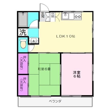 西武新宿線 新所沢駅 地上2階建て 築38年 埼玉県所沢市向陽町 5万円／2ldk 和6 洋6 Ldk10／462㎡｜賃貸物件賃貸